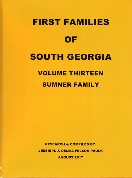 SUMNER FAMILY – Jessie H. Paulk Research